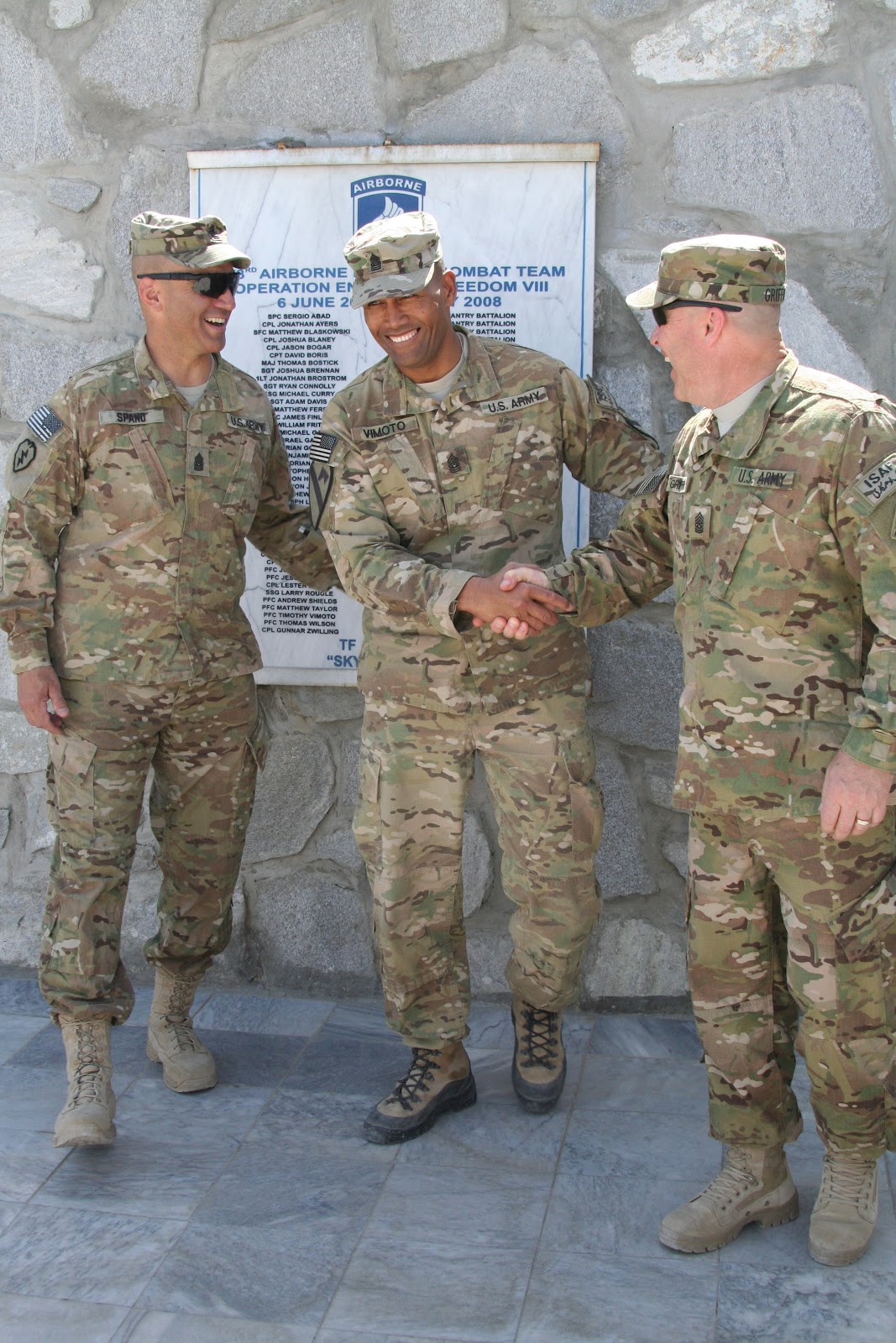 Write Softly: Afghanistan Through My Eyes - RIP CSM Griffin