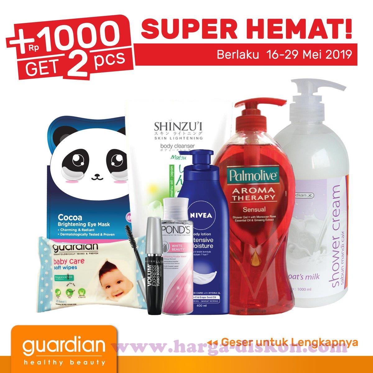 Katalog Harga dan Promo Guardian Terbaru