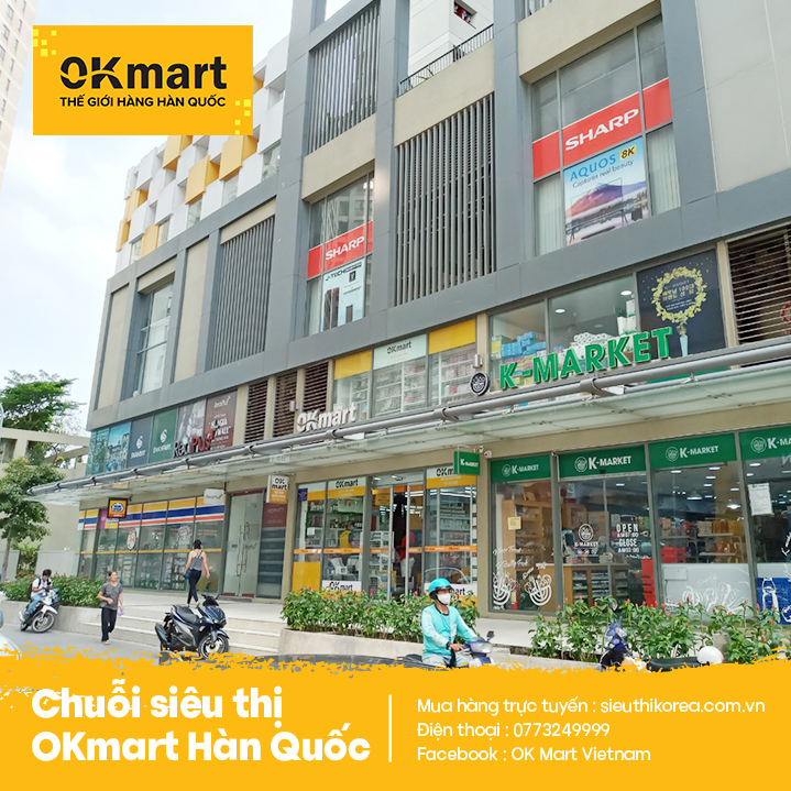 Giới thiệu về hệ thống siêu thị OKMart - Thế giới hàng Hàn Quốc Korea