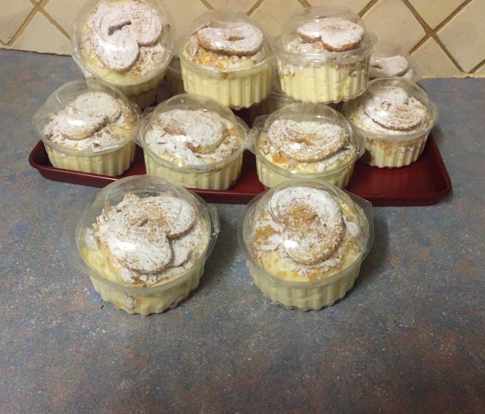 Fay's Homemade Recipes: Millfai ΜΙΛΦΕΙΓ (MILLEFEUILLE)