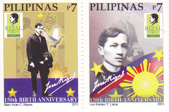 Connections to the World: Jose Rizal at 150 Commemorative Stamps
