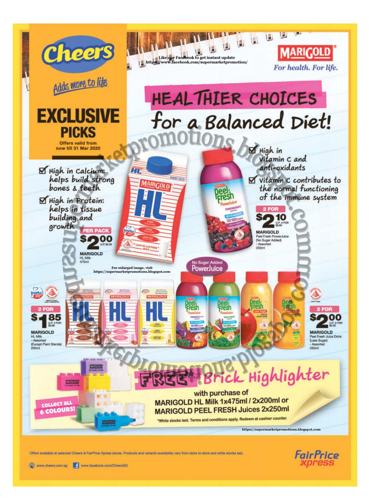 Cheers Exclusive Picks Promotion 25 February - 31 March 2020 ...