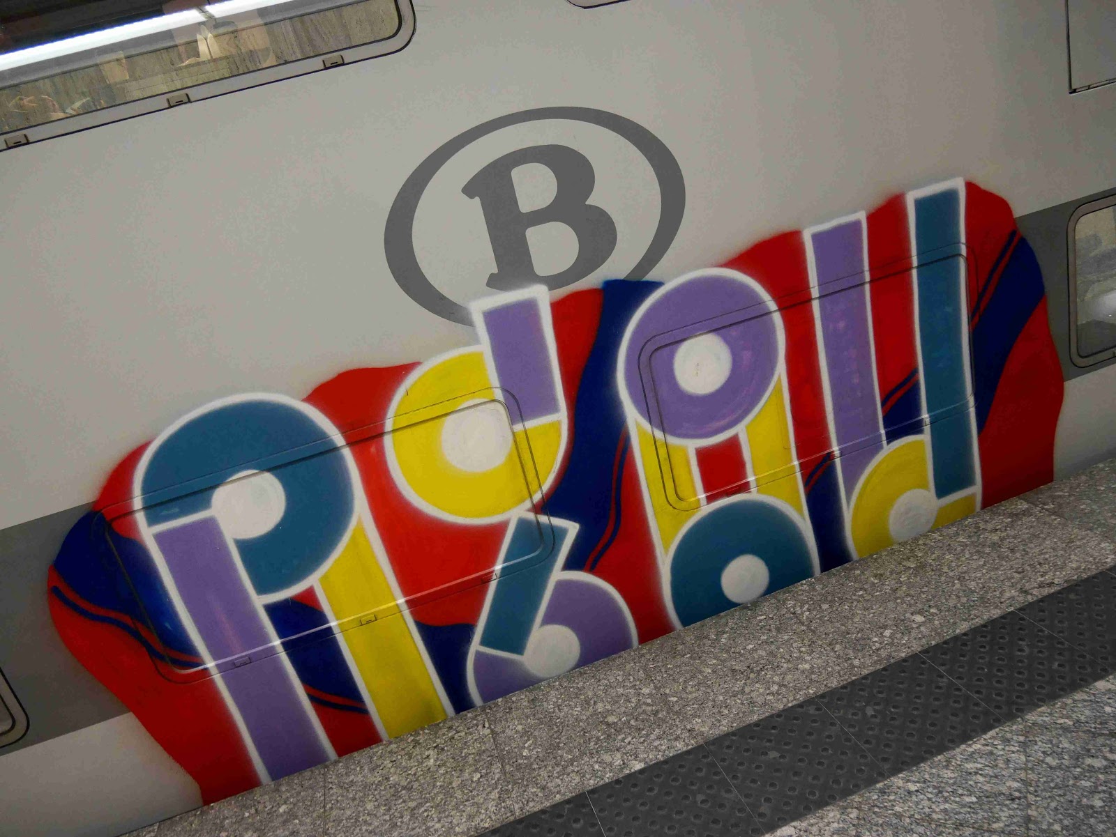 ROC CREW Art on Train