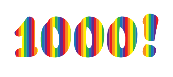 IK KAN VLIEGEN...: Nummer 1000