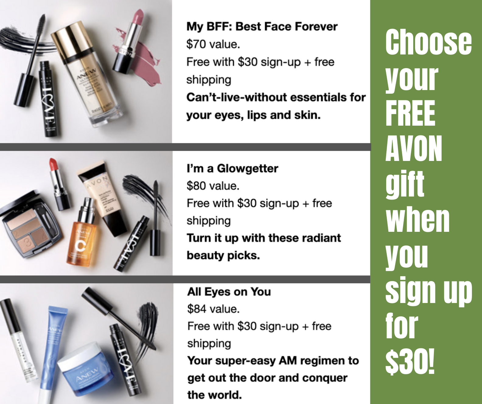 Labels For Your AVON Brochure's - View Review | Team Optimism