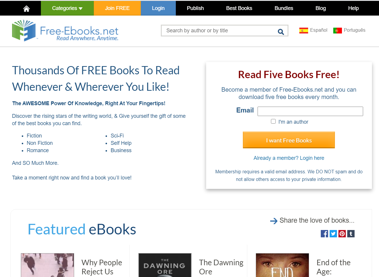 Best 21 websites for downloading ebooks for free [ list of best ...