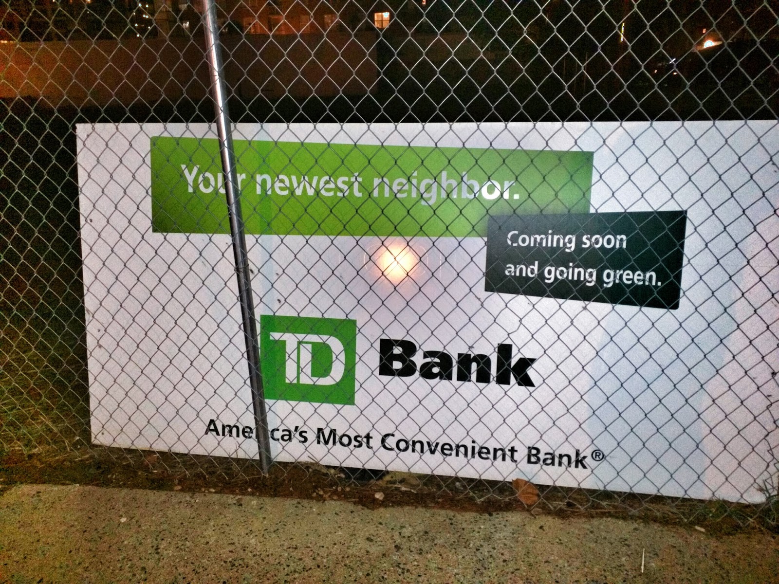 Robert Dyer @ Bethesda Row: TD Bank posts Coming Soon signage at future ...