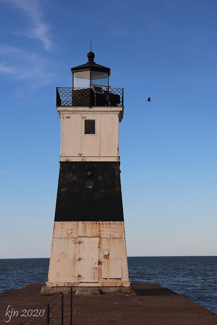 The Outskirts of Suburbia: Erie Harbor North Pier Light
