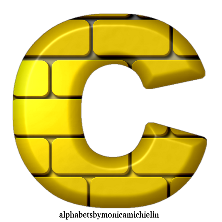 M. Michielin Alphabets: YELLOW BRICKS ALPHABET, ALFABETO TIJOLINHOS ...