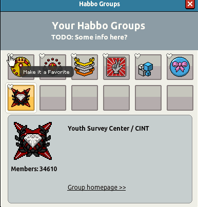 HabboTuados: Atualizações Na Ferramenta Dos Grupos! - Habbo Americano