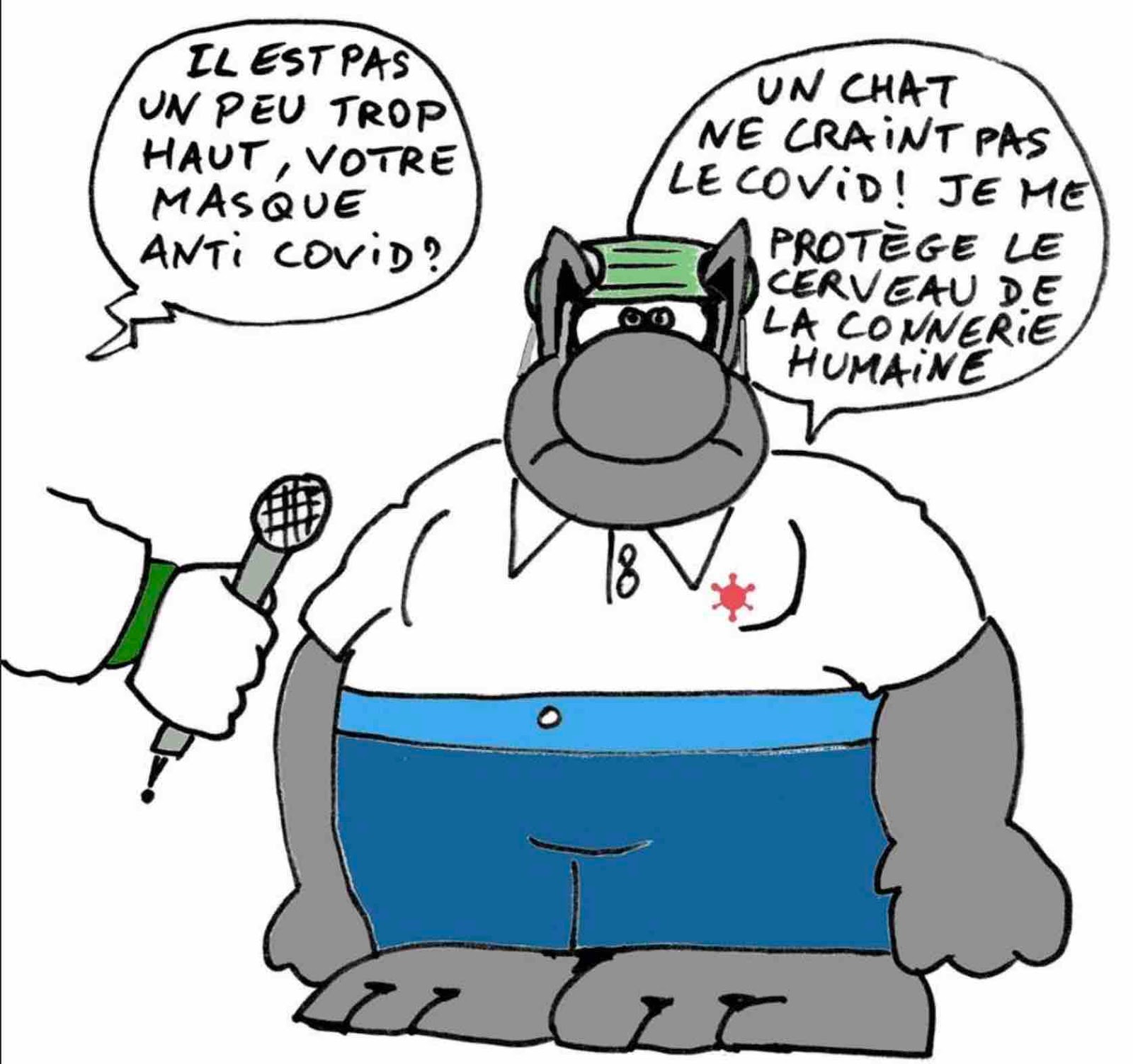 le mur parle: 9 Humour en temps de confinement