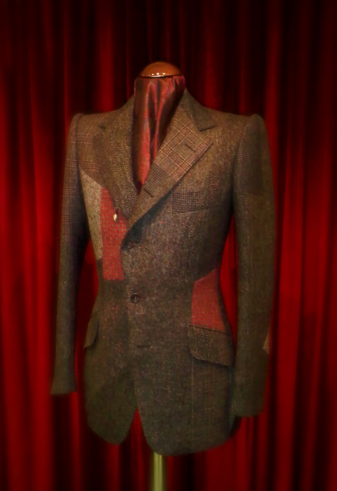 DAVIDE TAUB: Tweed Patchwork Jacket: Finished, 2011