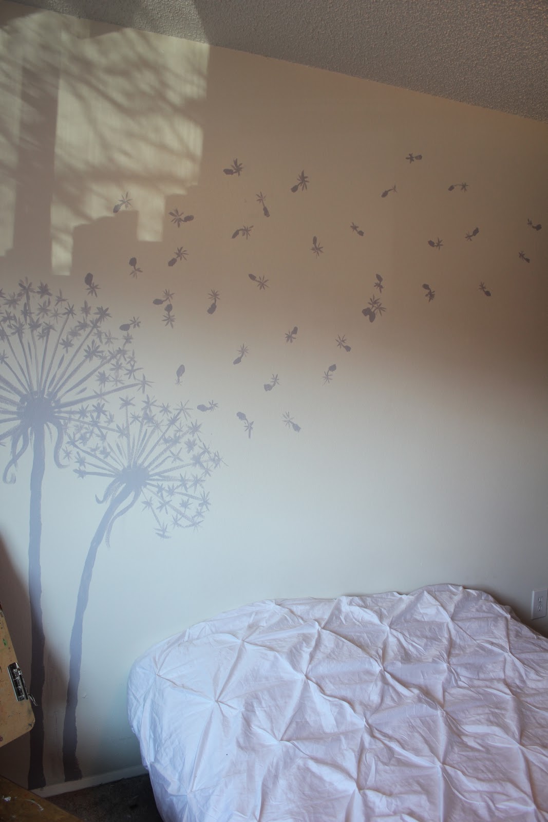 Welcome to Apartment 205B: Dandelion Mural