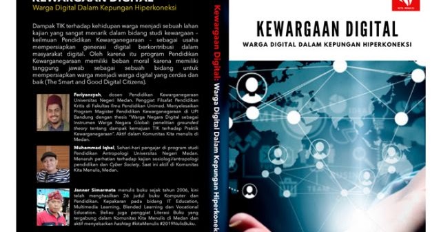 Buku "Kewargaan Digital: Warga dalam kepungan Hiperkoneksi"