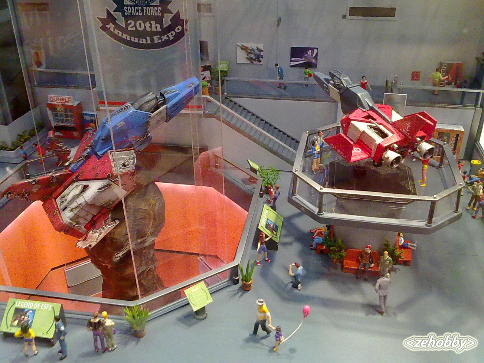Core Fighter Miniature Museum - Diorama