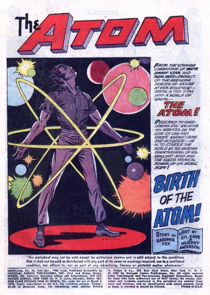 Showcase #34 - 1st Atom - Pencil Ink