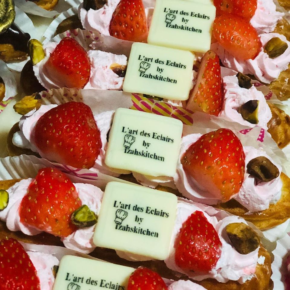 Izah's Kitchen: Designer Eclairs, Halal Eclairs Singapore