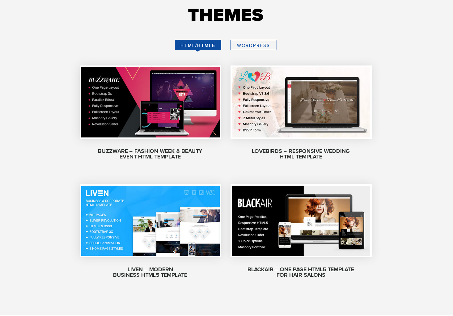 Website Templates and Themes