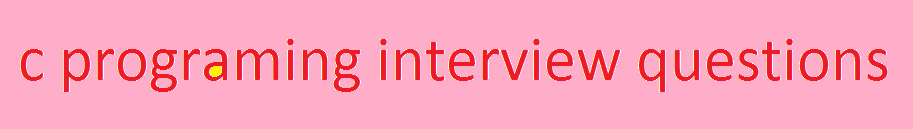 Techattackweb C Programing Questions techattackweb-c-programing-questions