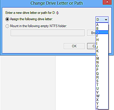 Information: How To Change Disk Drive Letters With Disk Management