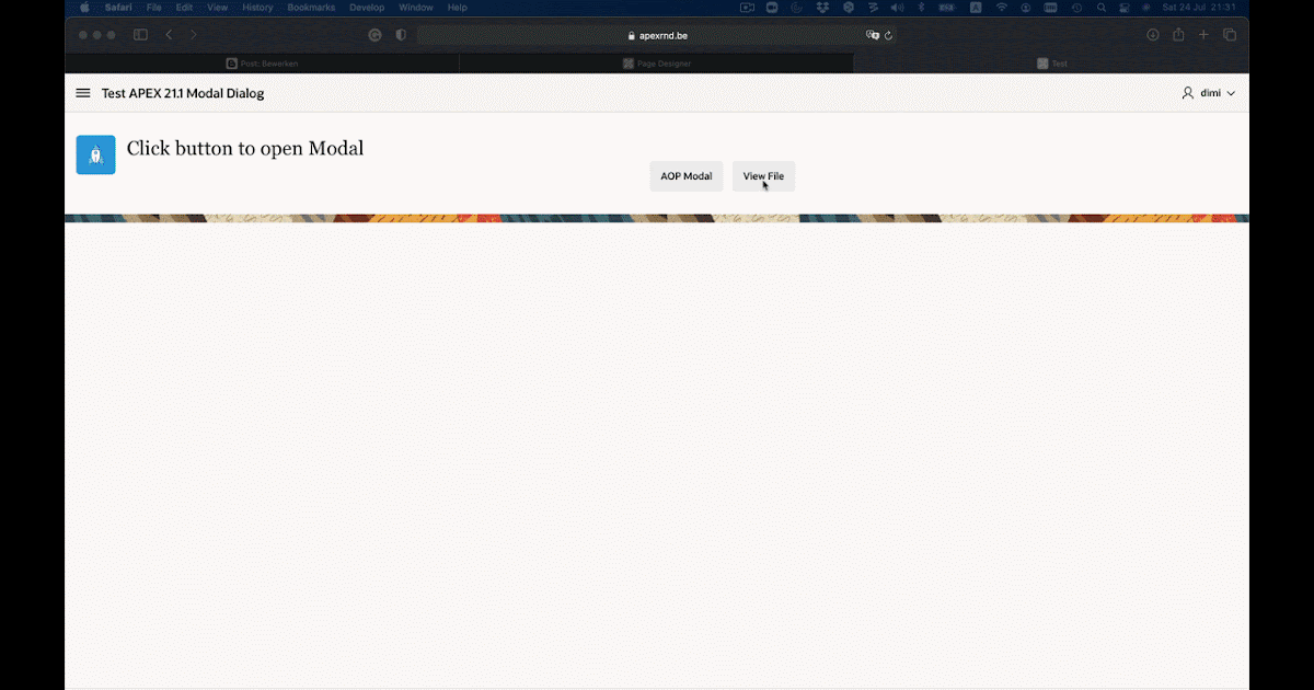 Dimitri Gielis Blog (Oracle Application Express - APEX): Hiding ...