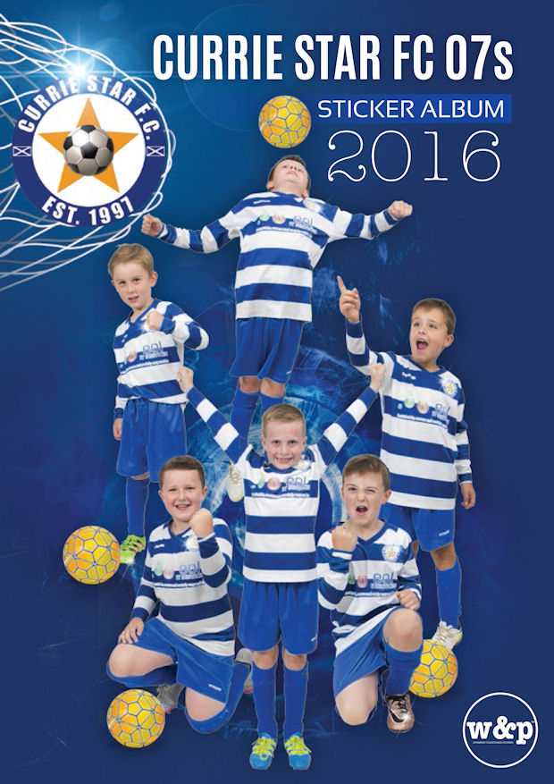 Football Cartophilic Info Exchange: W&P Stickers - Currie Star FC 07s ...