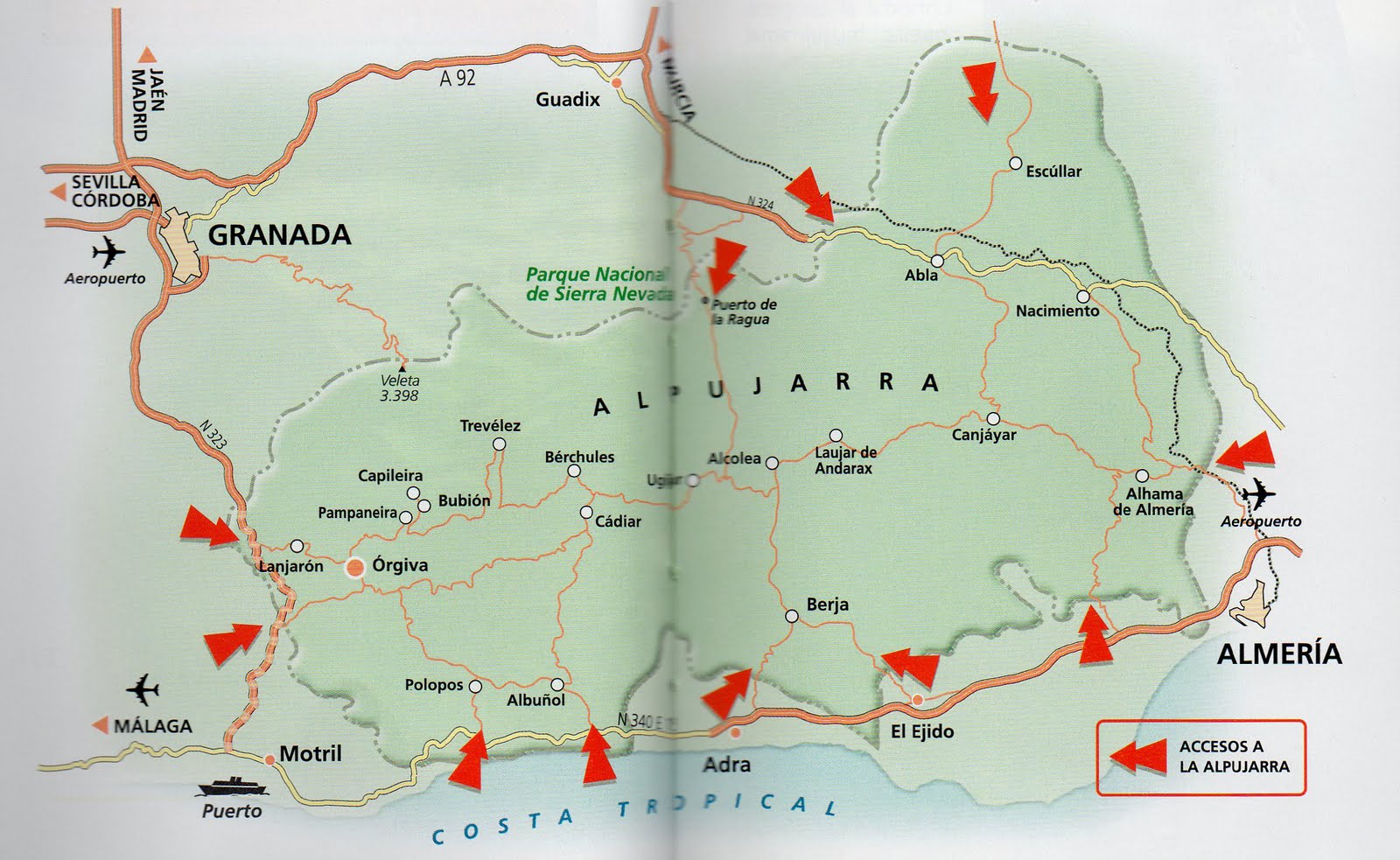 Oficina de Turismo Ohanes: Como llegar a la Alpujarra...