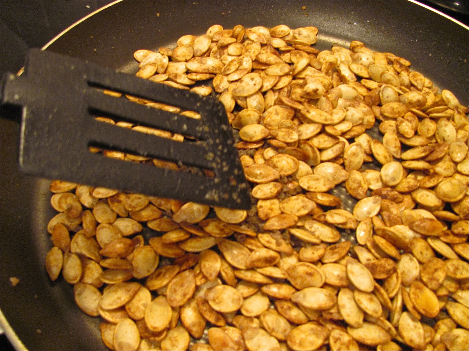 The Chocolate Muffin Tree: Fried Pumpkin Seeds