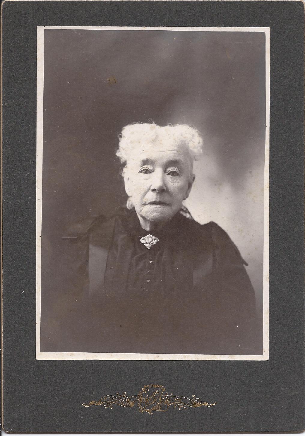 Heirlooms Reunited: Photograph of Elmira Sprowl of Appleton, Maine as ...