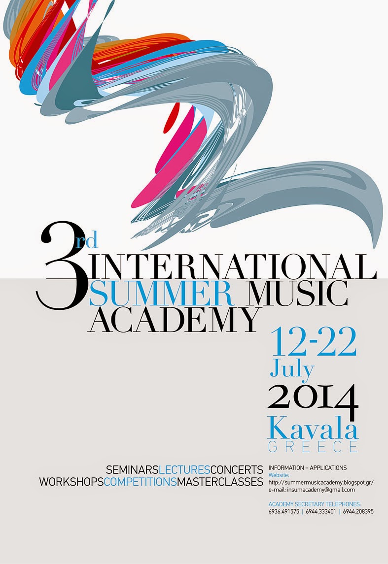 3rd INTERNATIONAL SUMMER MUSIC ACADEMY : Meet the Teaching team of ISMA