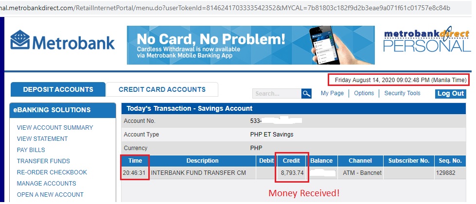How to Send Money Through BDO Online to Another Local Bank