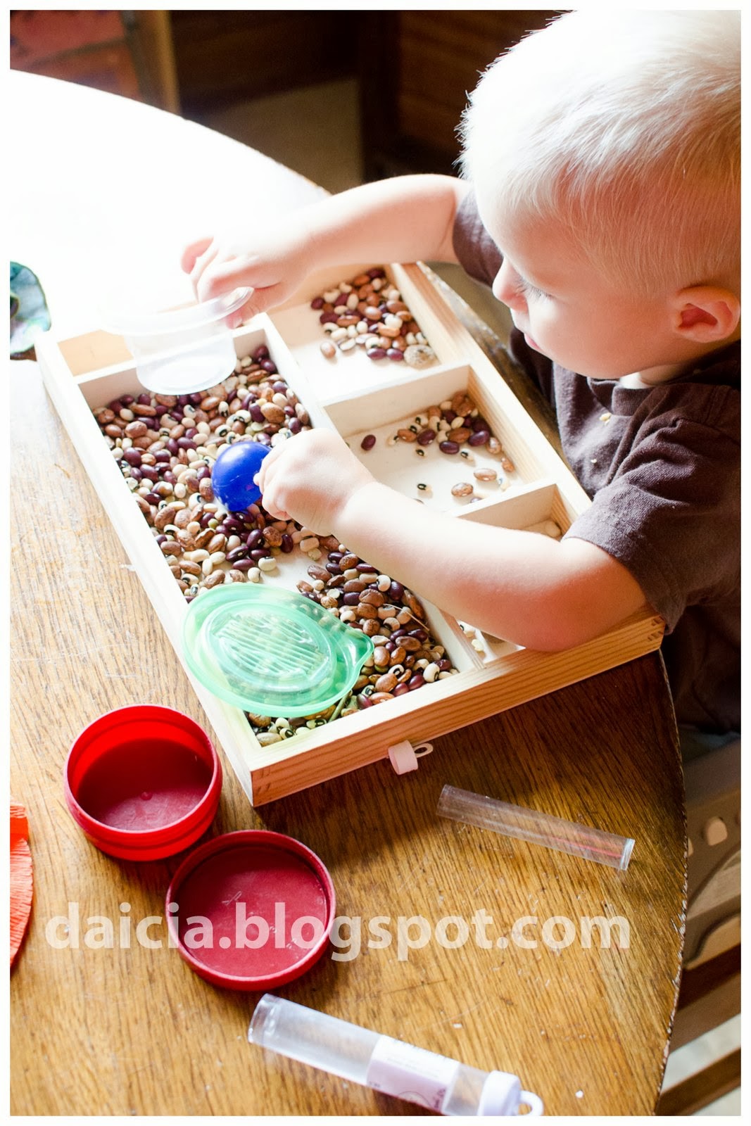 Teach Your Children Well: Melissa and Doug box repurposed for bean ...