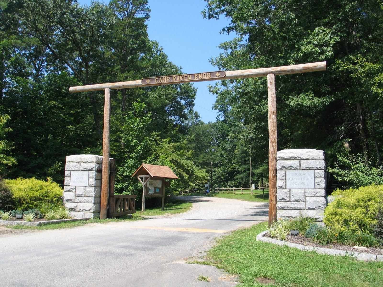 Troop 451 at Camp Raven Knob 2011