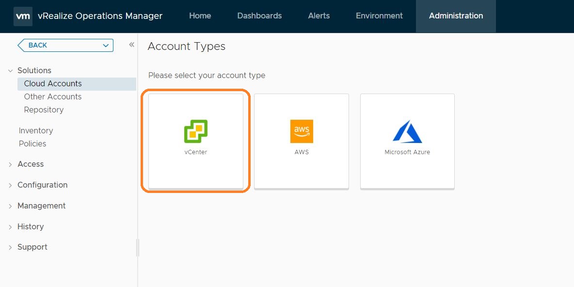vXpress: Leveraging "Cloud Type" to configure VMware Cloud vCenter in ...