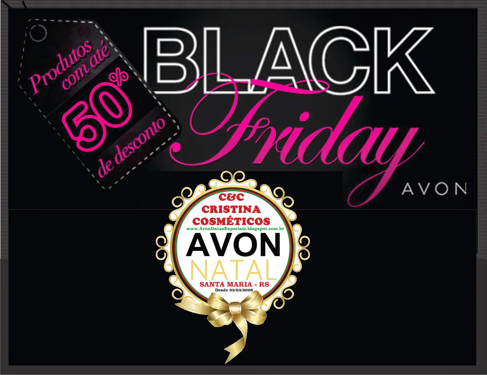 C&C Cristina Cosméticos: BLACK FRIDAY AVON by C&C CRISTINA COSMÉTICOS