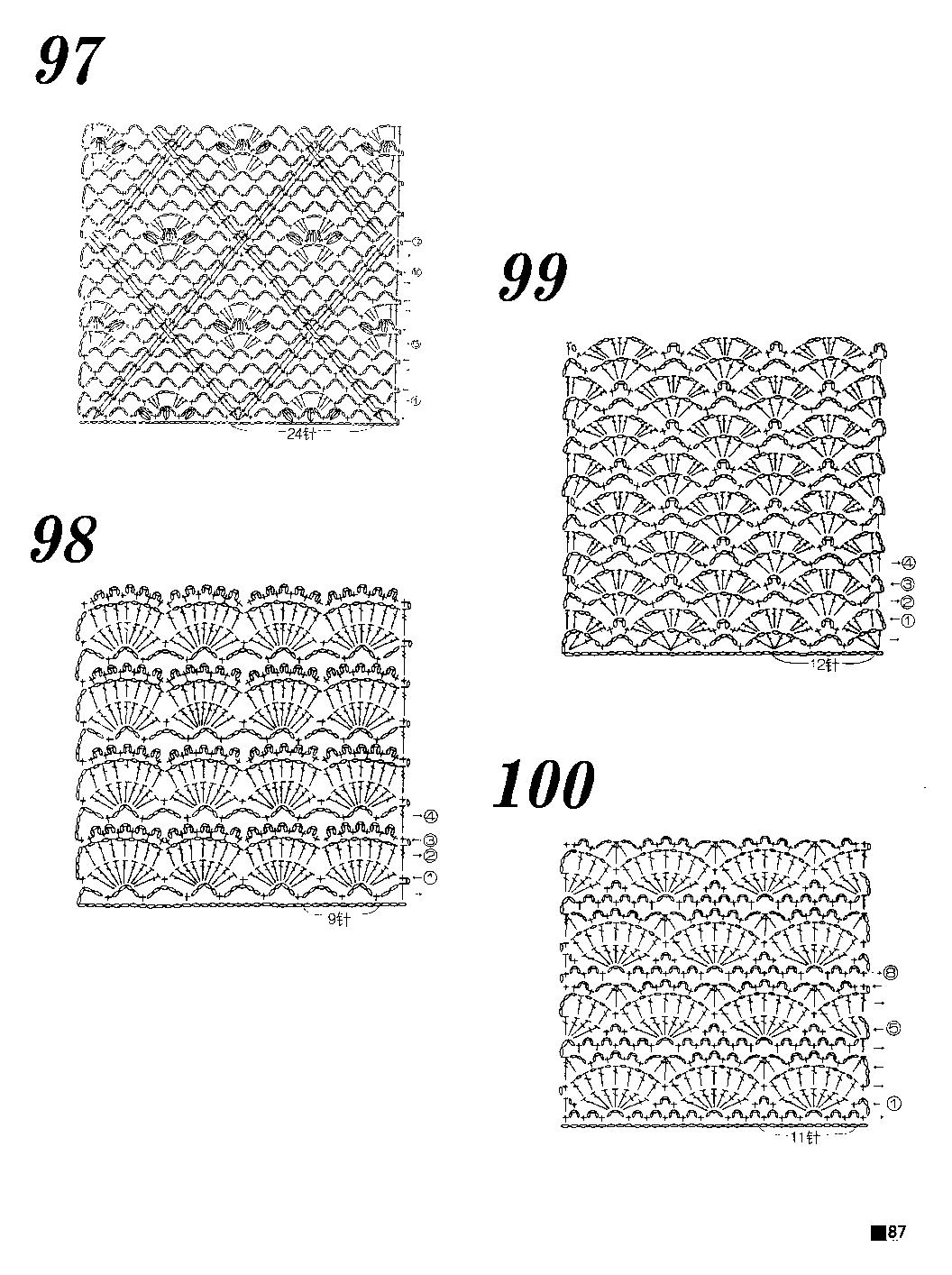 Magia crosetei: Diagrame crosetat