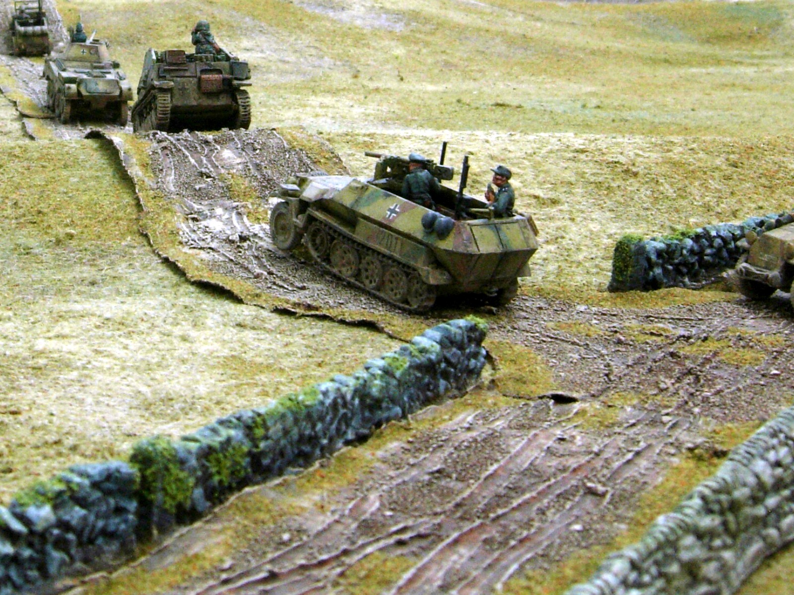 Wargaming with Silver Whistle: General Purpose Terrain Mat, Roads & Fields.