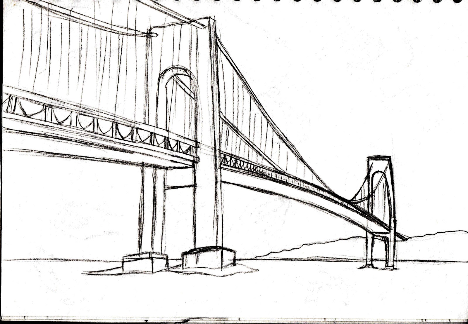 Bridge Drawing Perspective
