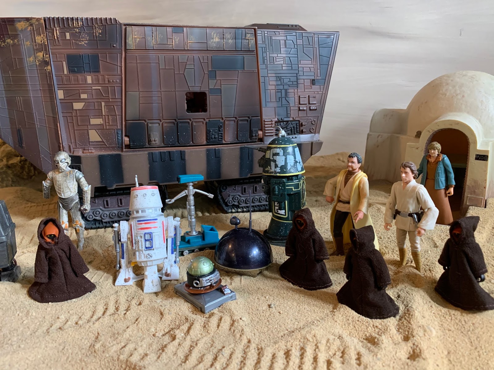 G.I. Jigsaw: Star Wars Tatooine Diorama - Purchase of the Droids