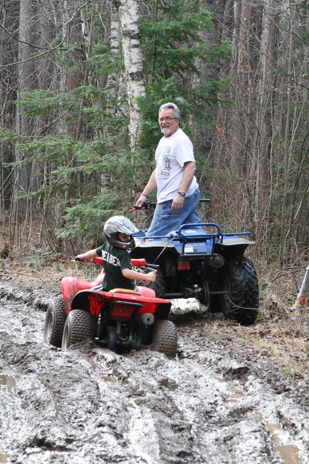 No Ordinary Sparrow: Spring + Boys + Mud = FUN!
