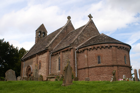 Cranberry Morning: Kilpeck Church, Herefordshire