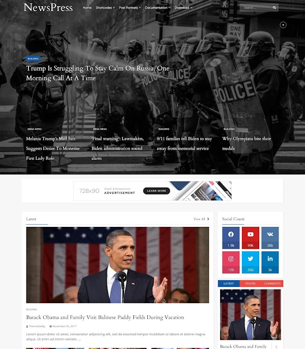 NewsPress Blogger Template