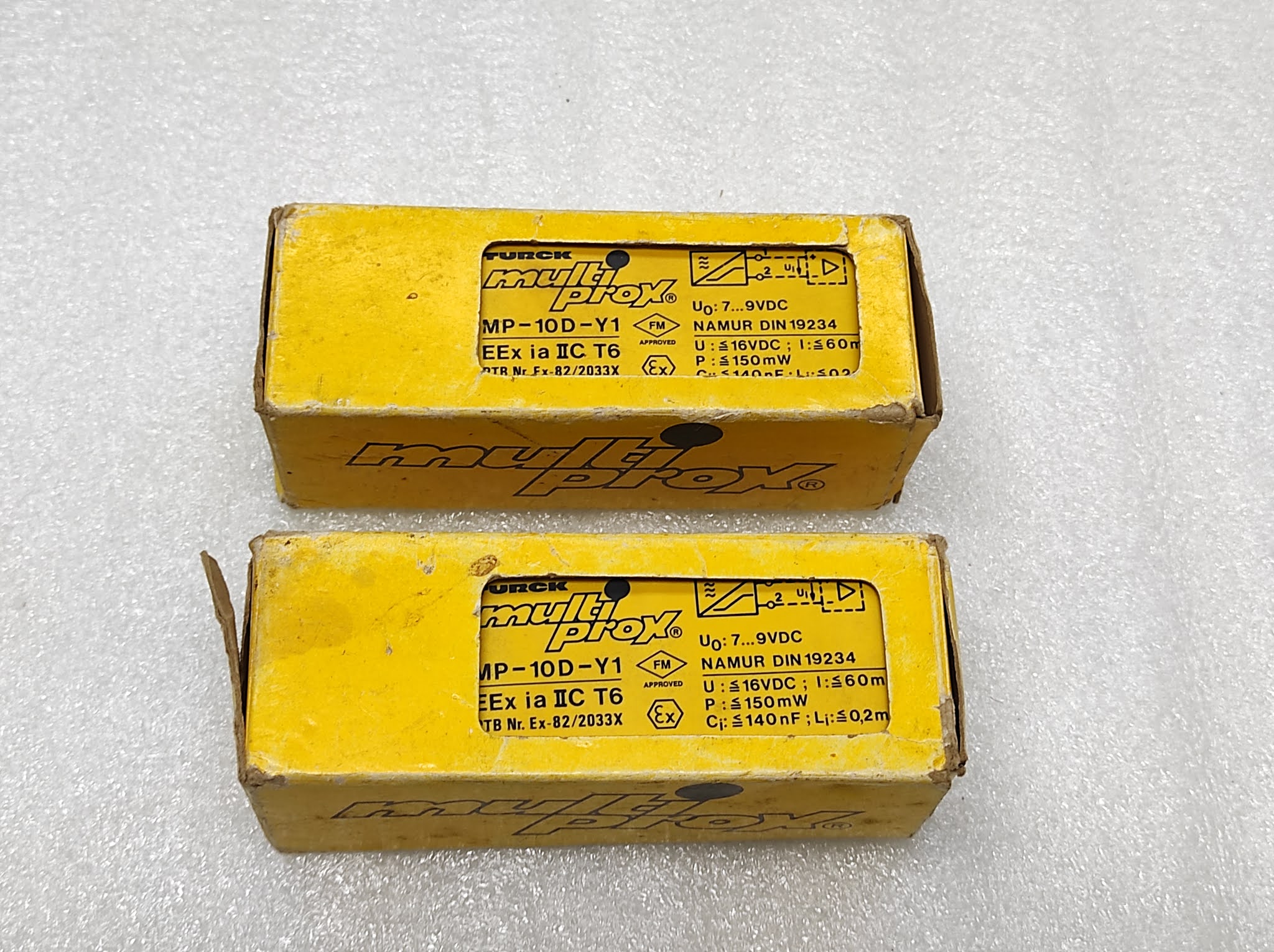 TURCK BANNER MP-10D-Y1 SENSOR MULTI PROX