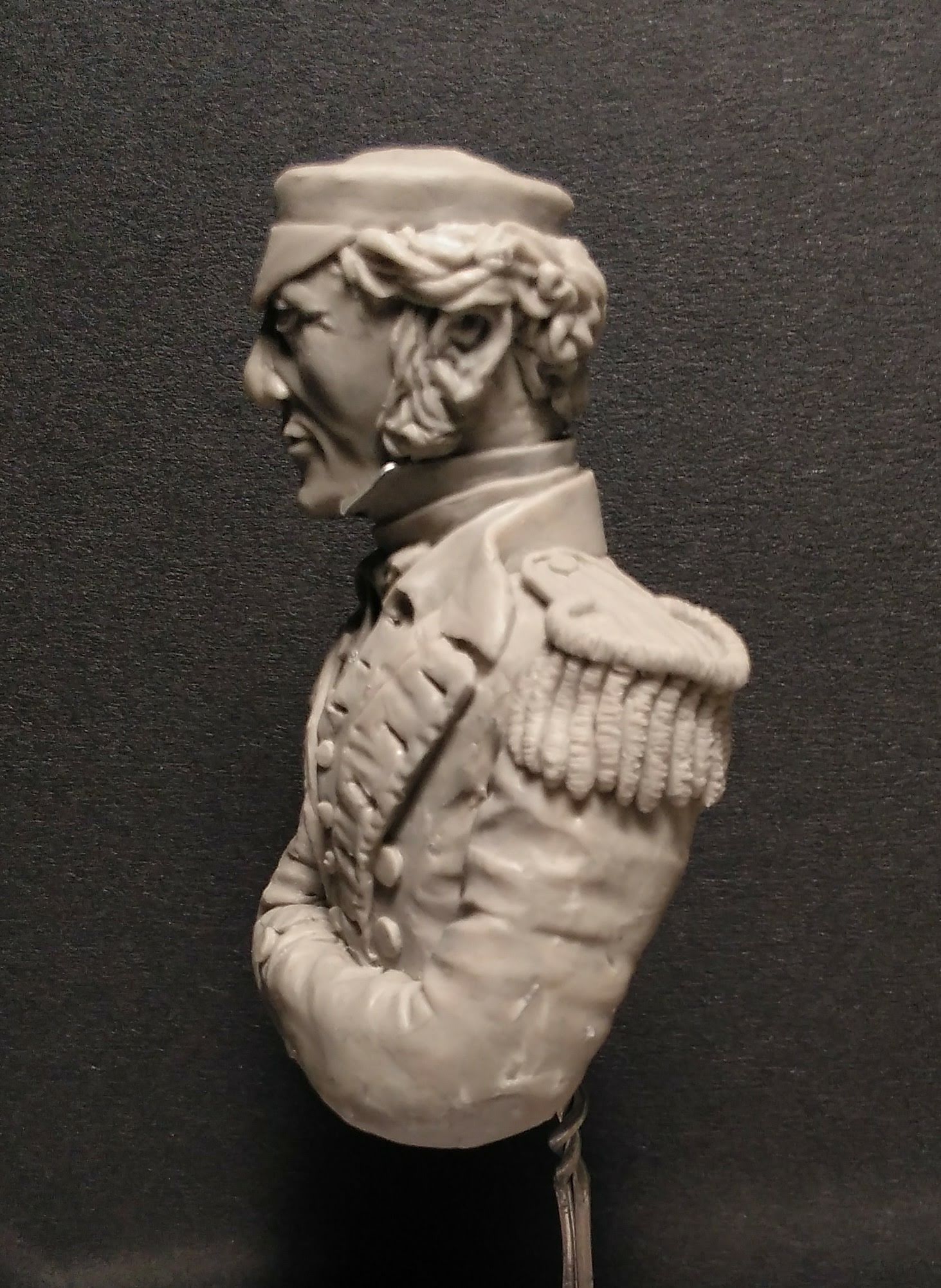 Miniaturas Rauko Din: Busto de Graham Gore. Expedición de Franklin. Vol II