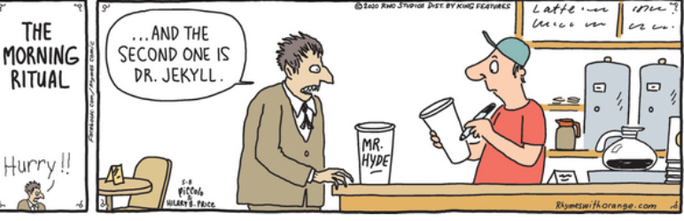 Mystery Fanfare: Cartoon of the Day: The Morning Ritual