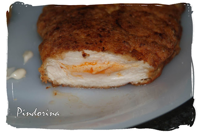 Cocina con pindorina: CACHOPO DE POLLO Y AFUEGA´L PITU