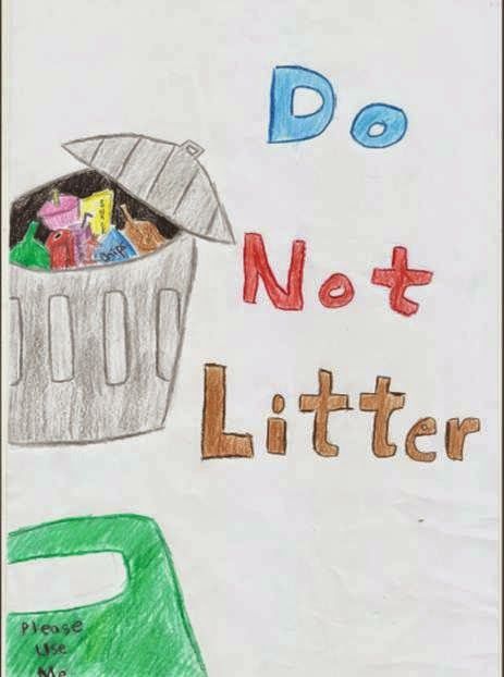 EDP 6A 2014: Anti Littering Posters