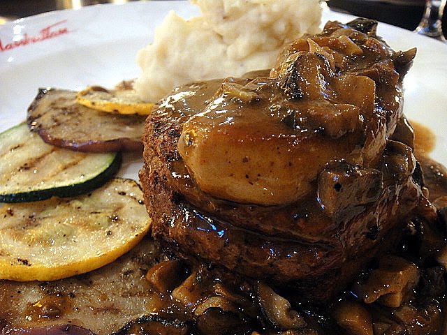 We checked out only one steak, but it was a triumph: a perfectly ...