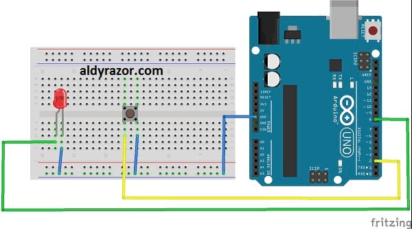 Push Button Arduino Pengertian Fungsi Dan Prinsip Kerja