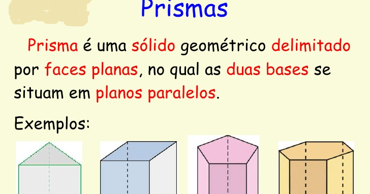 Os sabichões da Escola de S. Miguel: Prismas...